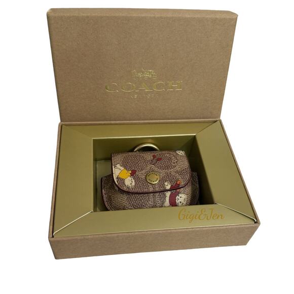 Coach | Accessories | Coach Boxed Wireless Earbud Case In Signature ...